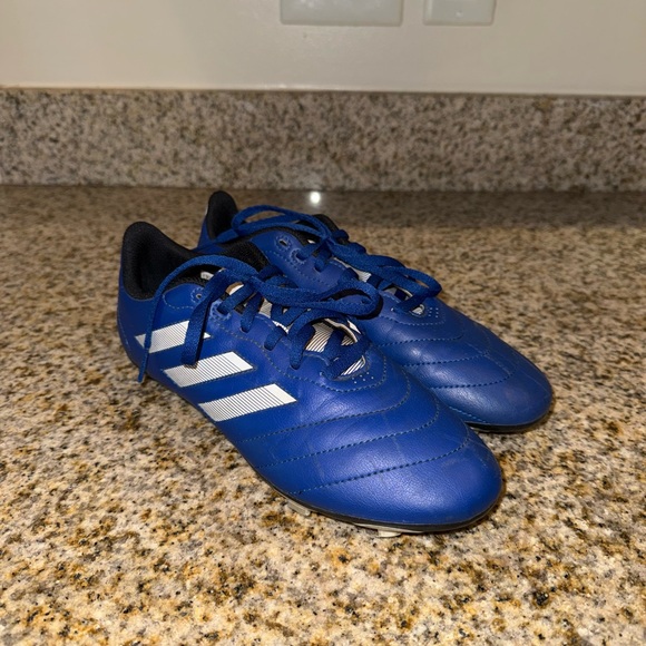 adidas | Shoes | Adidas Blue Soccer Cleats | Poshmark